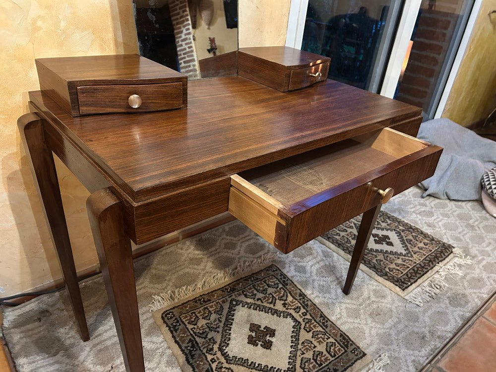 Coiffeuse Art Deco 1920/930-Meuble ancien-Brocantetendance